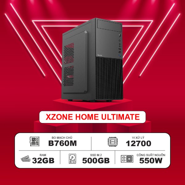 XZONE HOME ULTIMATE | Máy Tính Văn Phòng Cao Cấp
