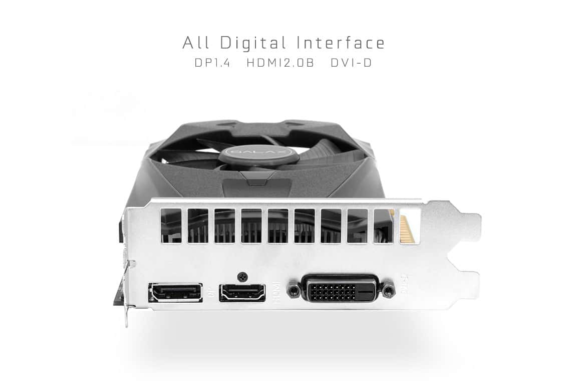 GALAX GTX 1050 OC 2GB (2ND) | Chính Hãng Tại XZONE