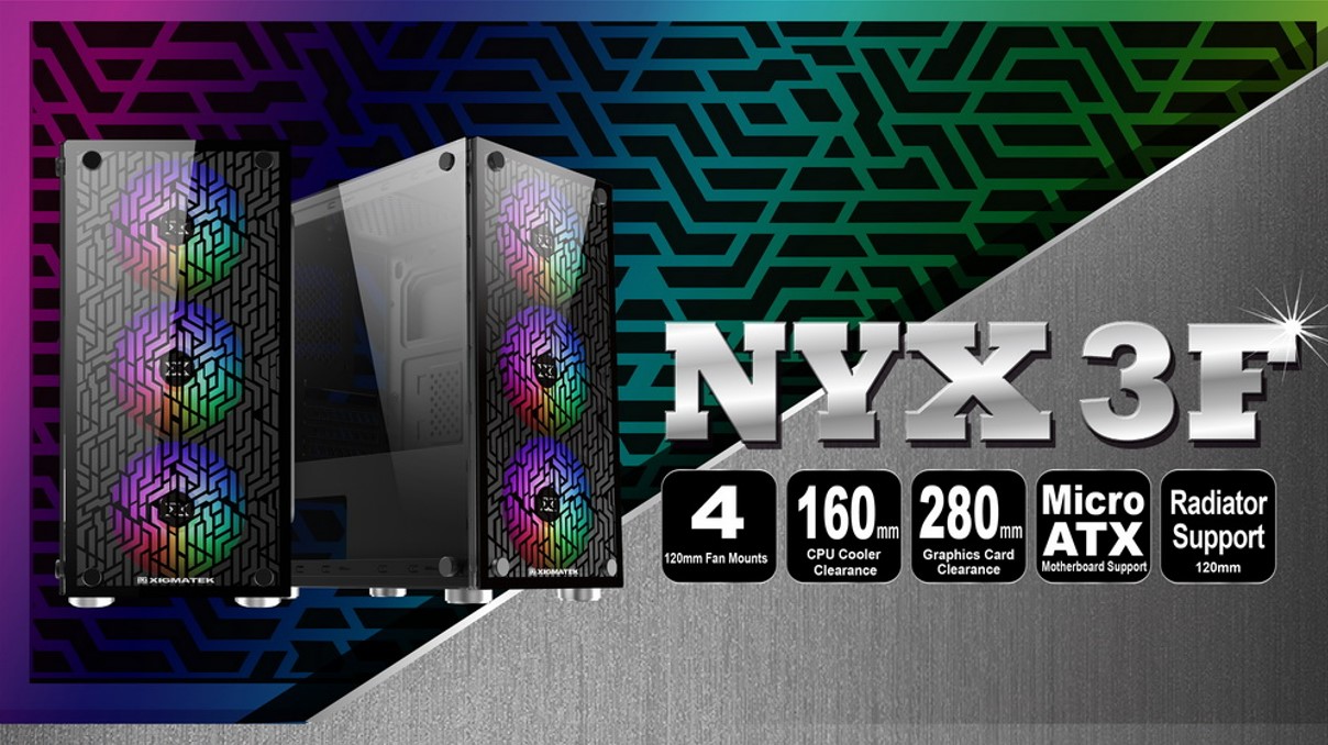 Case Máy Tính XIGMATEK NYX 3F Giá Tốt Tại XZONE