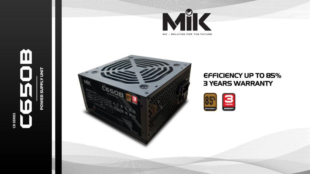 Nguồn Máy Tính MIK C650B 650W Giá Tốt Chỉ Có Tại XZONE
